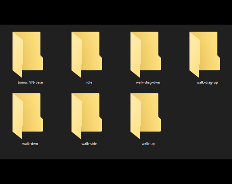 8 Direction Animated Isometric Sprite (Base) by [No]Hero