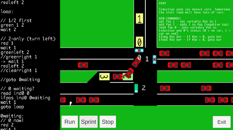 Traffic Light Game by Lim Ding Wen