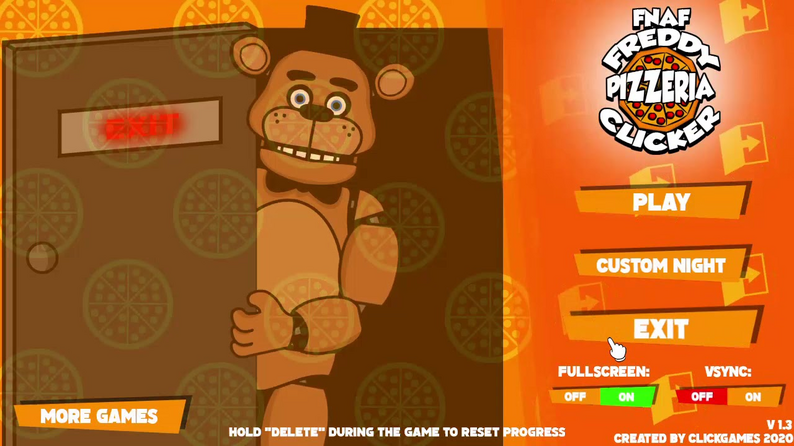 FNaF:Freddy Pizzeria Clicker REMASTERED by Gnomio