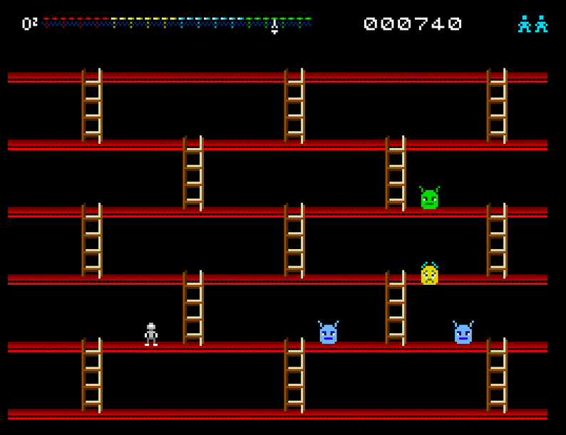 SPACE SPLAT (ZX Spectrum Next) by Kevman3D