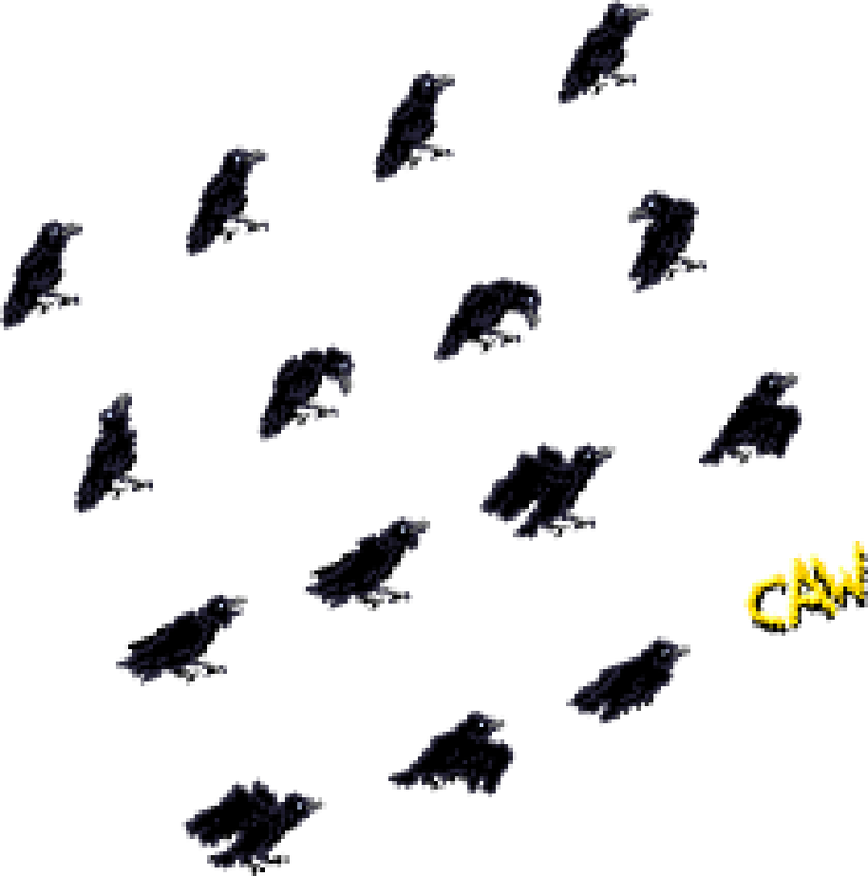 Crow Sprite by Smithy Games