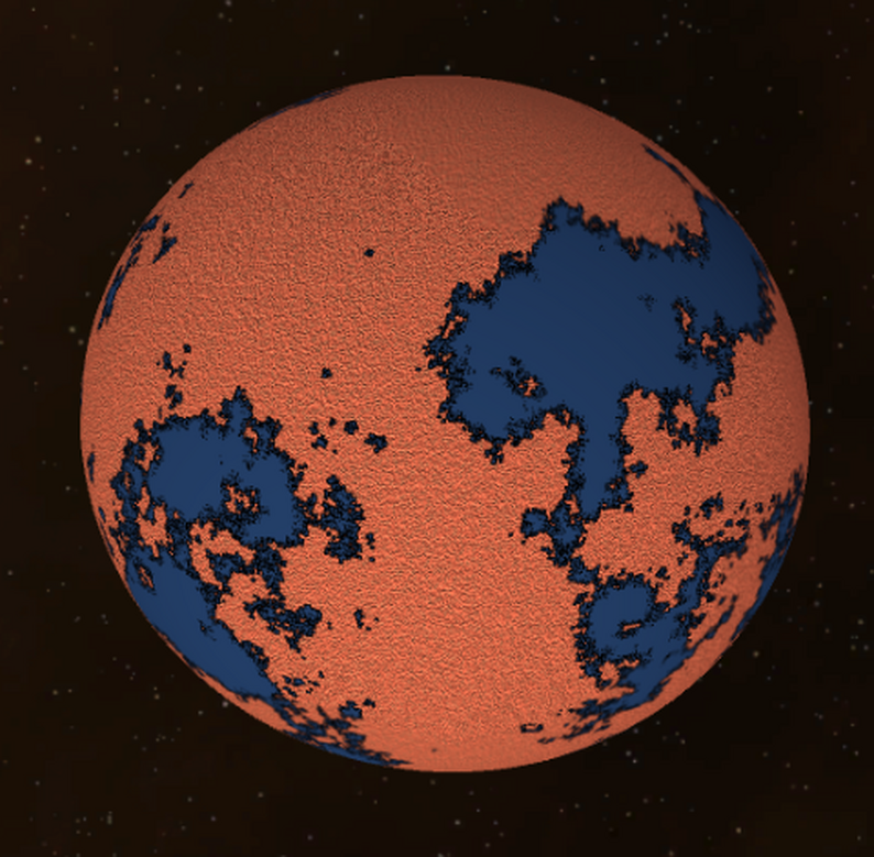 Planet Surface Generator by Joerg Reisig