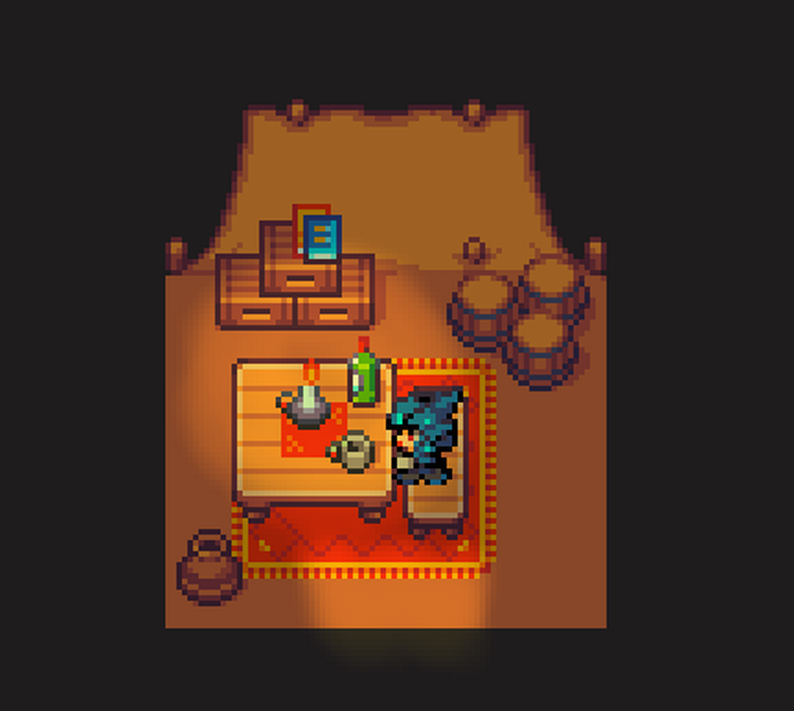 FREE RPG asset tileset interior pack (Super Retro World by Gif) by Gif