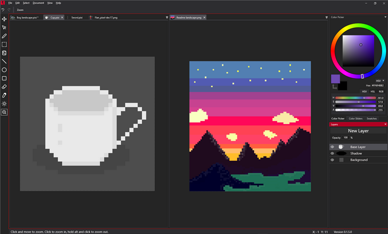 PixiEditor - Pixel Art Editor by PixiEditor Organization, cpk, flabbet