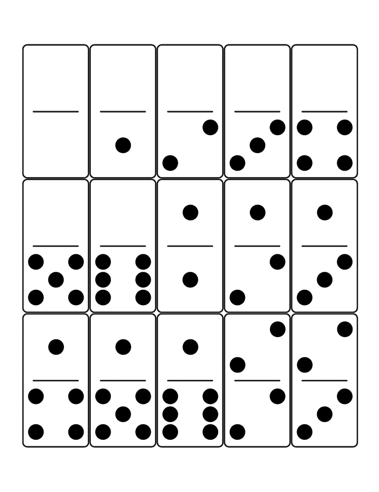 Print & Play Dominos by Matthew Gravelyn