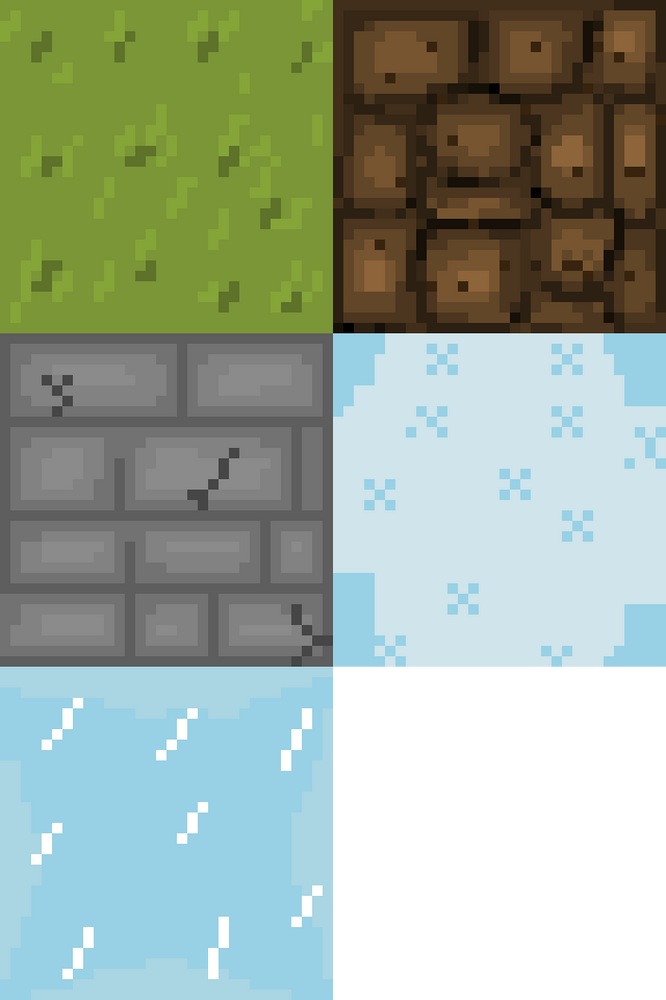 pixel tile set by Gbzoid
