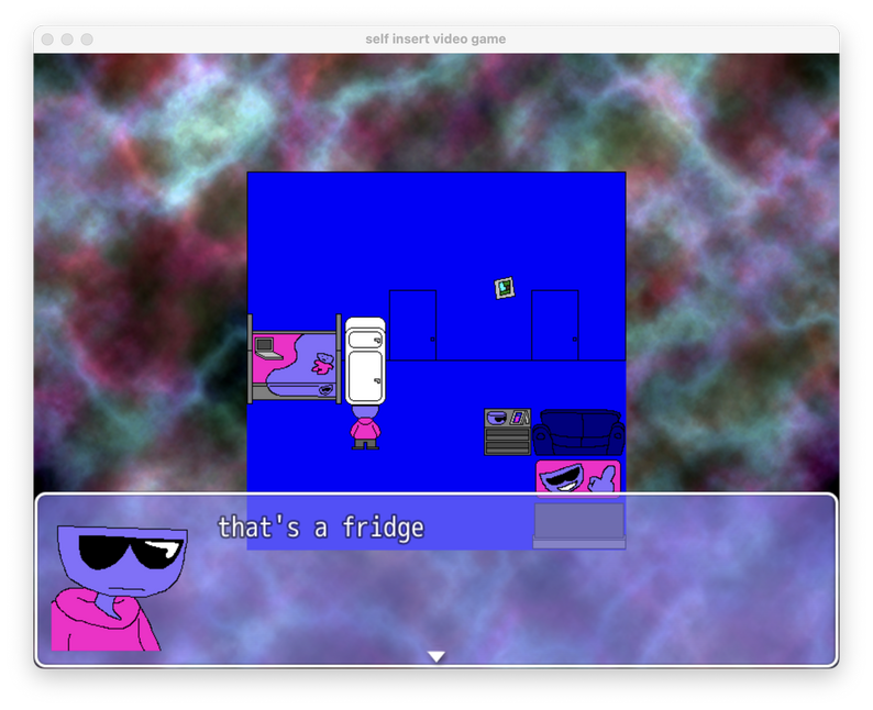 self insert video game by souped man