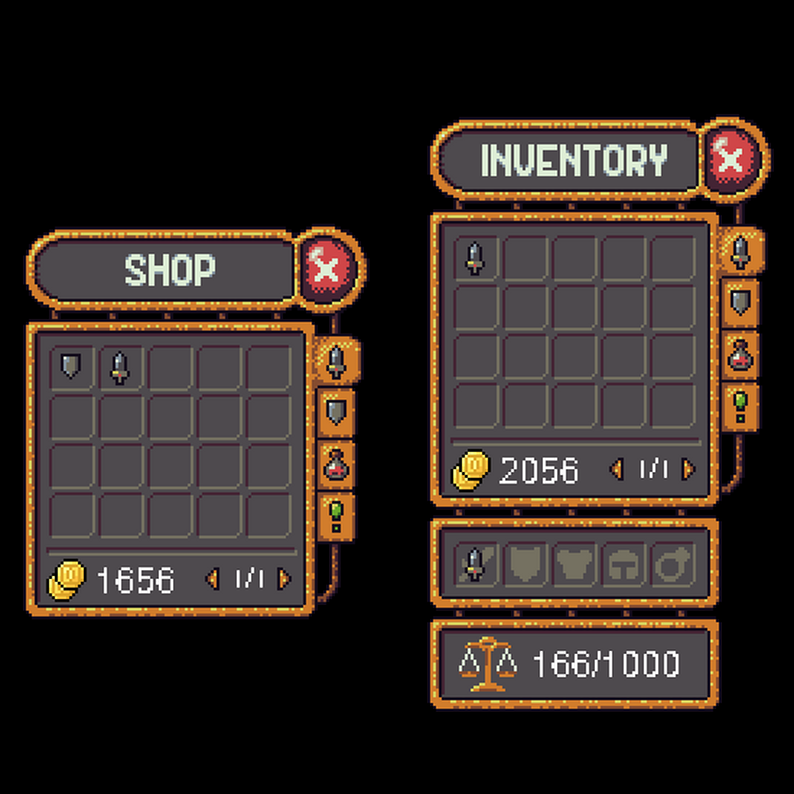 Map Inventory & Shop - for Game Maker Studio 2.3+ by GhostWolf