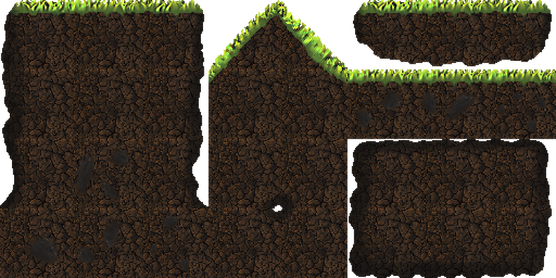 64x64 Pixel-Art Free Tileset 2D by AxoLotie