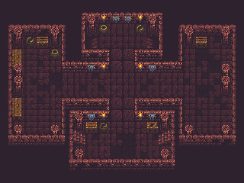 The Lost Dungeon Tileset by evilgoatgames