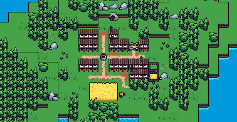 Pixel Island by HexagonNico