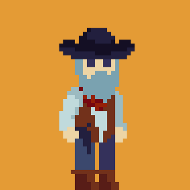 Cowboy (Animated Pixel Art) by SamuelLee