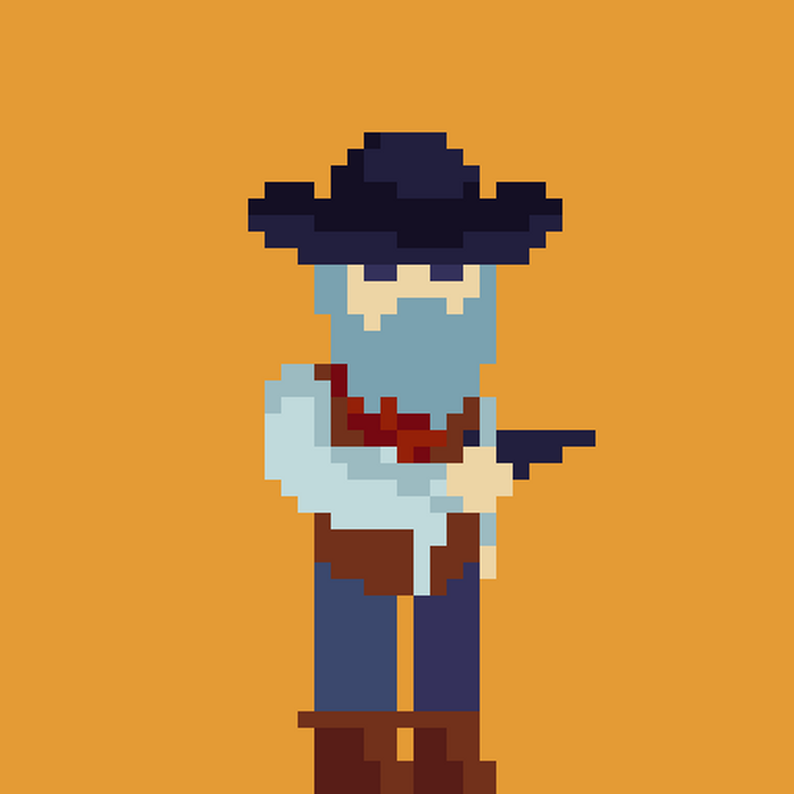 Cowboy (Animated Pixel Art) by SamuelLee