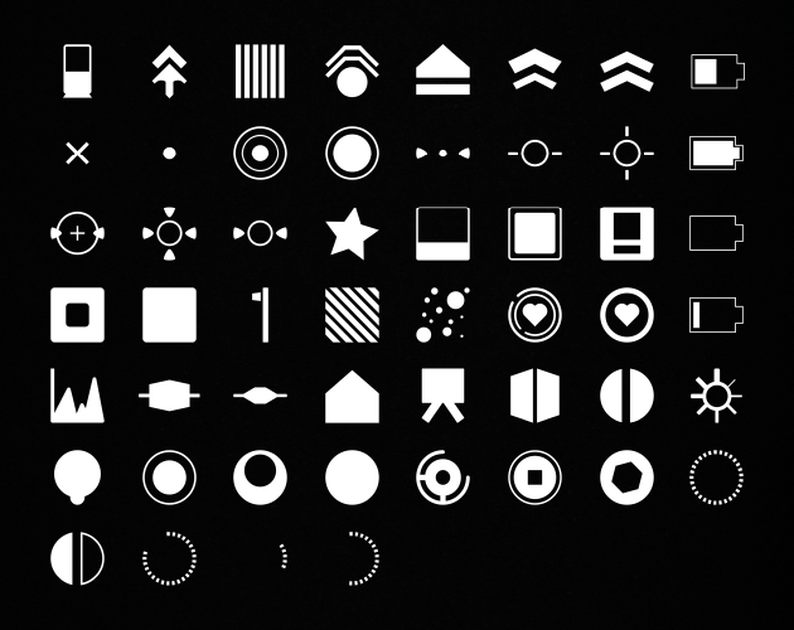 HUD ICONS PACK VOL. 1 by Claudiu Rentea