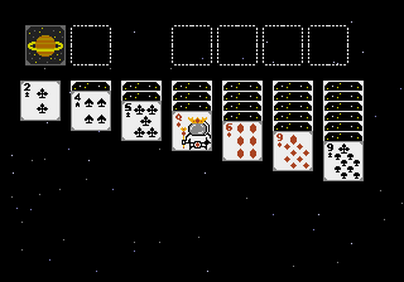 Solitaire In Space for Sega Genesis by JoeJoeJoeJoe