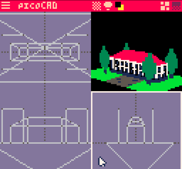 Floating Mansion | 3D model by IndyGee | Made for Pico CAD jam by Cetus ...
