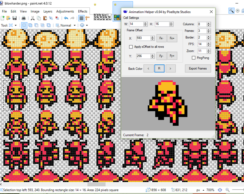 Paint .Net Animation Helper Plugin by Pixelbyte Studios
