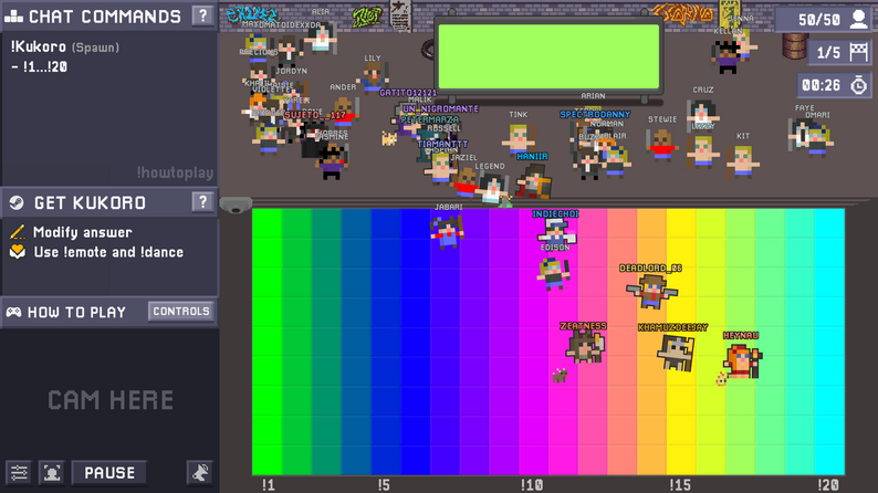 Kukoro: Stream chat games by HeyNau