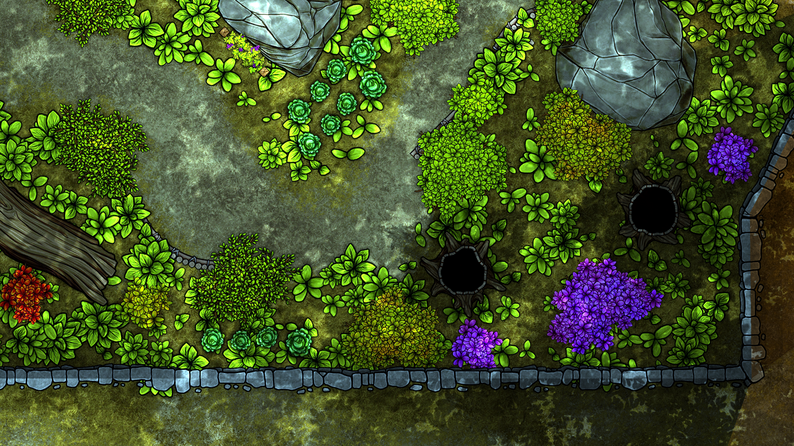 Accursed Den VTT Maps by Bird Silhouette Games