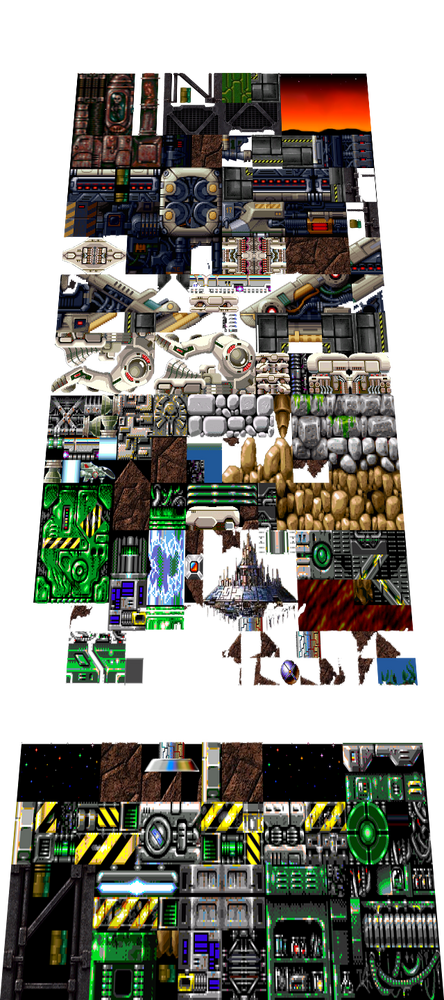 Sci fi Sprites / Tile Set Pack 2 by Random Precision Software