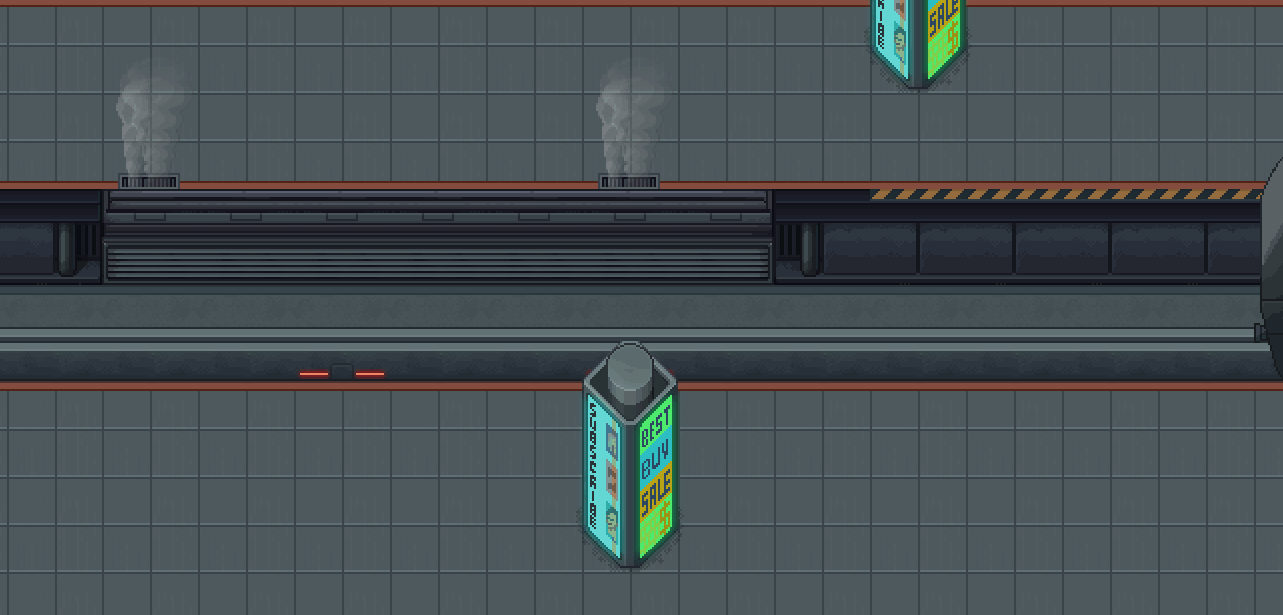Winlu Cyberpunk Tileset - Exterior by WinLu