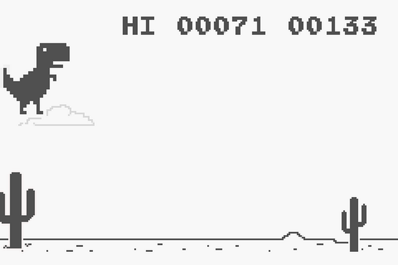 Google Dino Advance by frzit
