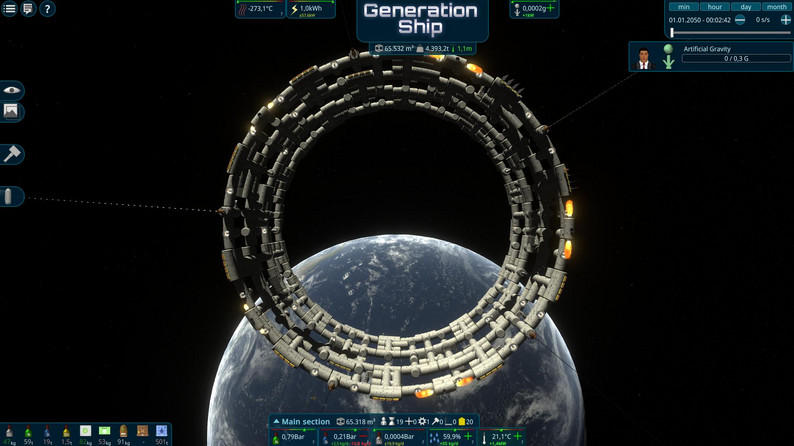 Generation Ship by ScifanStudios