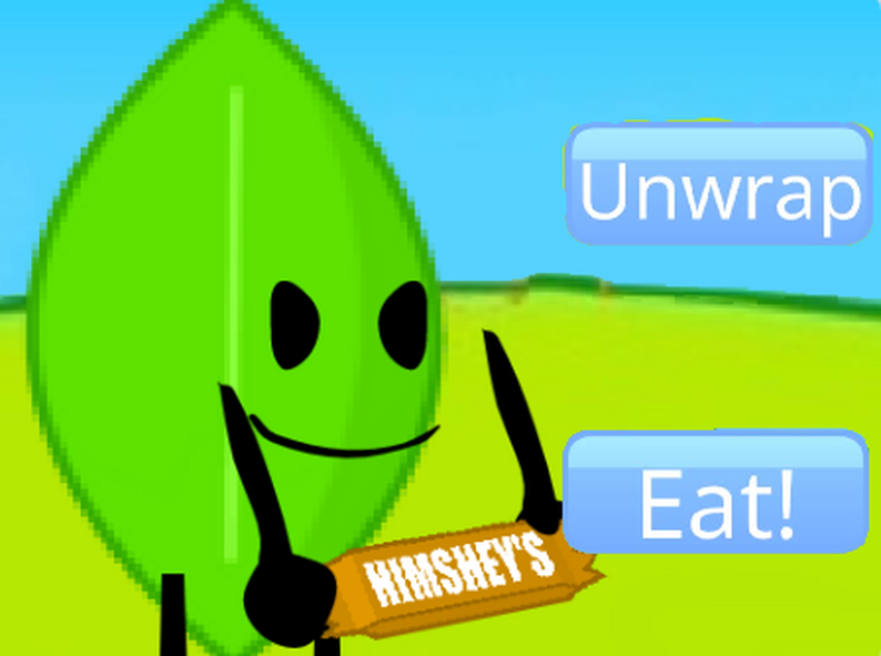 Leafy's Candy Bar Adventure (BFDI Firey's Candy Bar Adventure Thing) by SSE