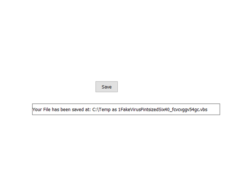 April Fools Fake Virus/Message Box Creator by PintsizedSix40