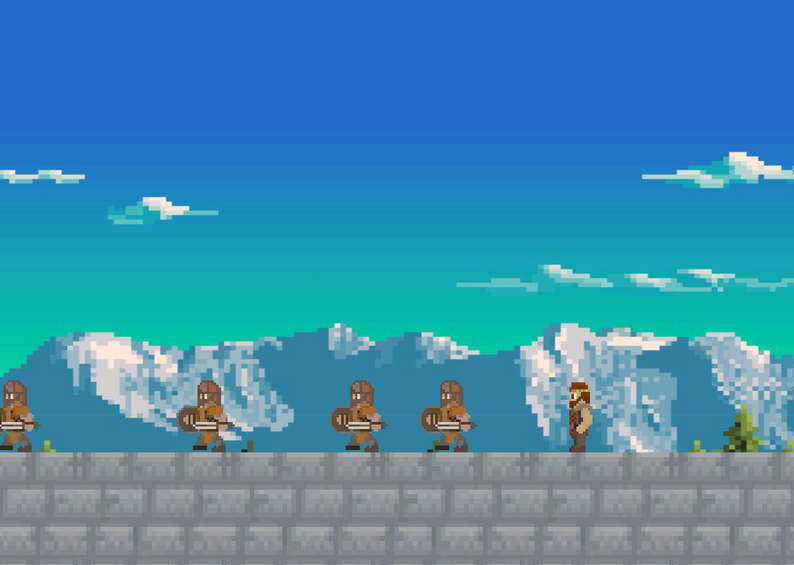 8Bit Skyrim by Paden Pierry