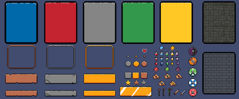 Fantasy Card Assets by cafeDraw