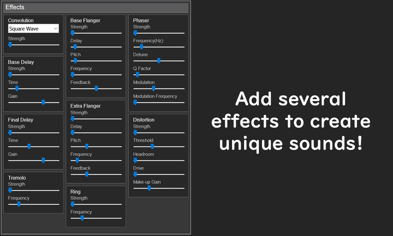 SoundDevX - Sound FX Generator by WidseyLabs