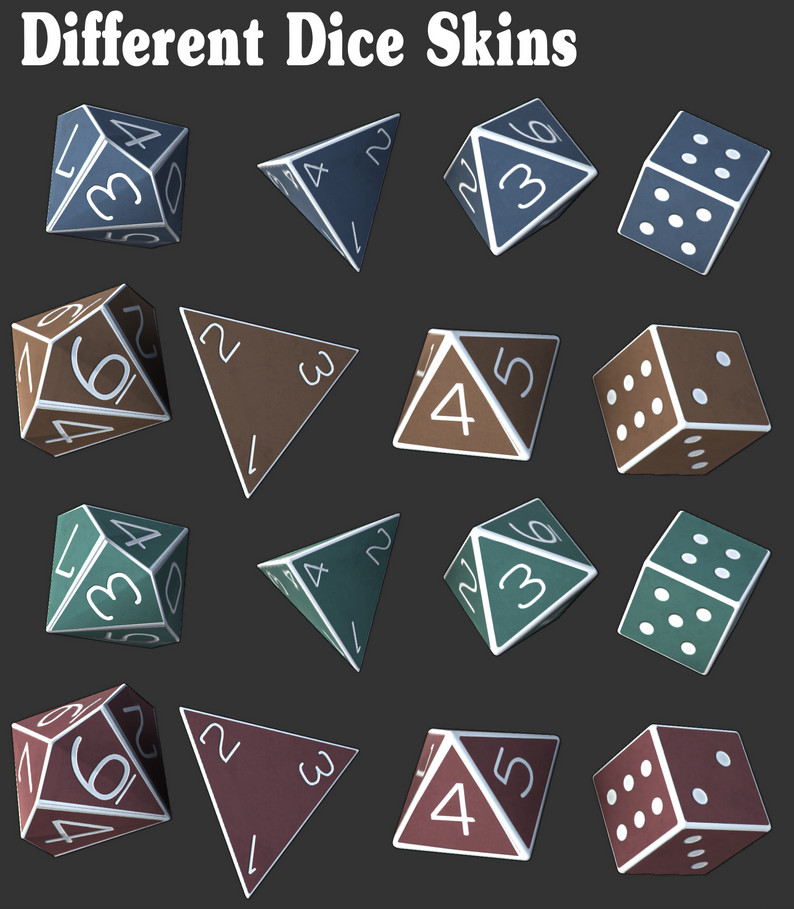 Dice Board Game Starter Kit by Unrealisticarts