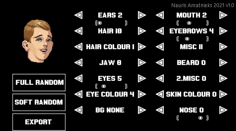 Pixelart Portrait Maker by aamatniekss