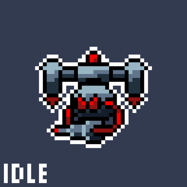 Sci-fi Lab Droids - Pixel Art by Foozle