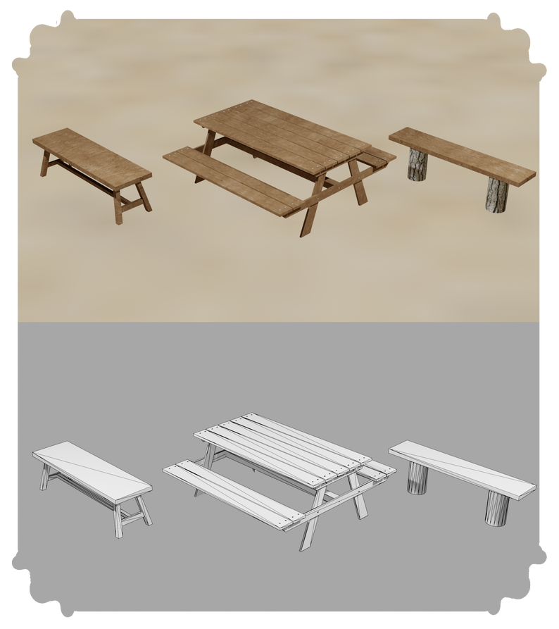 Beach Props Pack by Elegant Crow