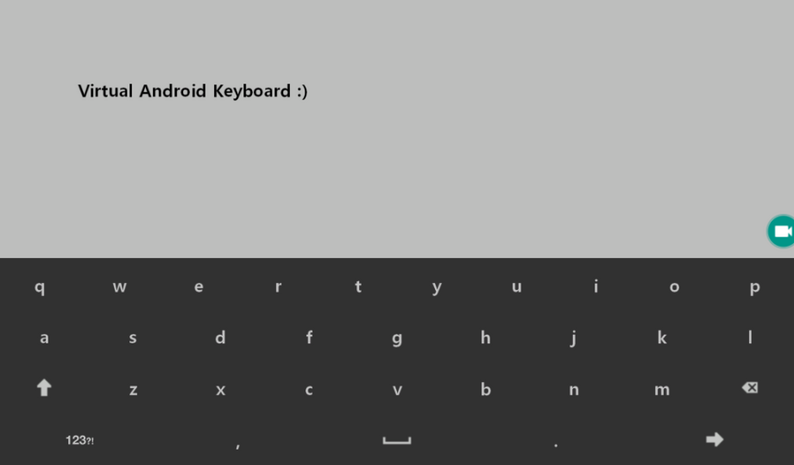 GameMaker Studio Virtual Keyboard by poblano
