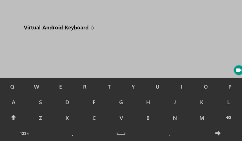 GameMaker Studio Virtual Keyboard by poblano