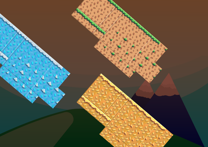 Simple Platformer Tilemaps by Azuritko