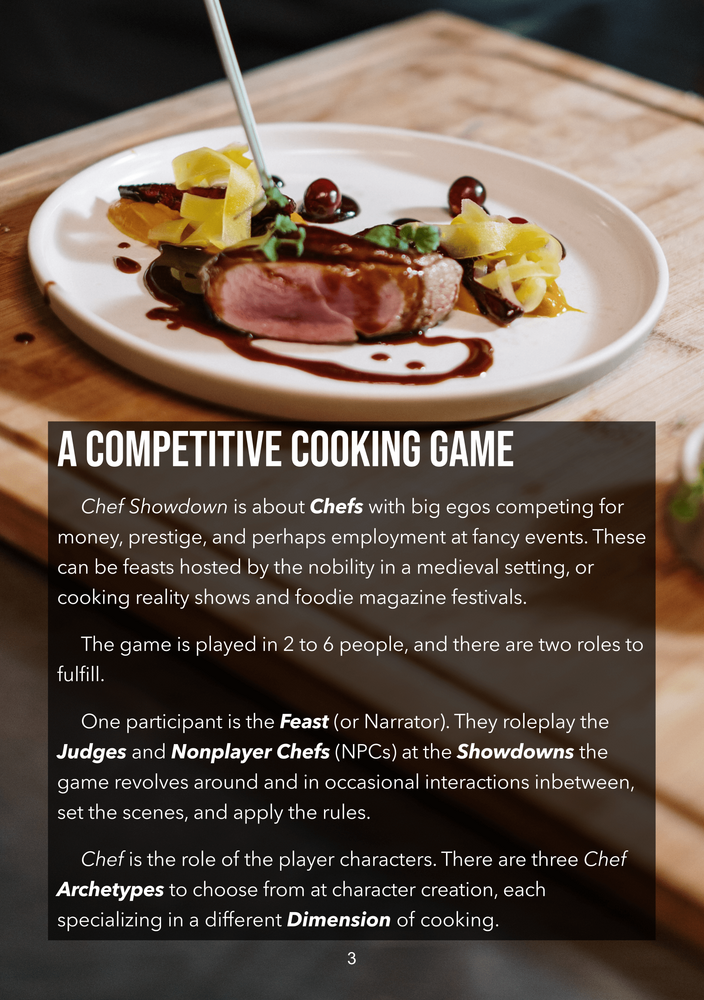 CHEF SHOWDOWN by Leo Andrade