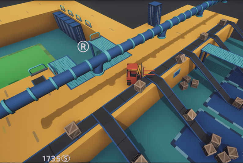 Box Stack: A Forklift Game by lukasax, TallnasGames