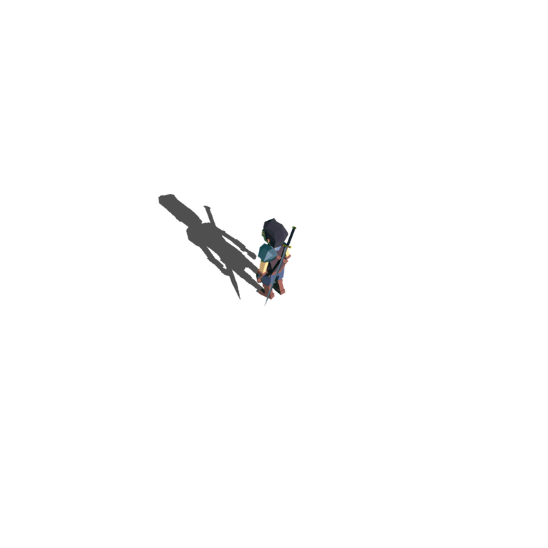 Animated 2D Top Down Character by RGS_Dev