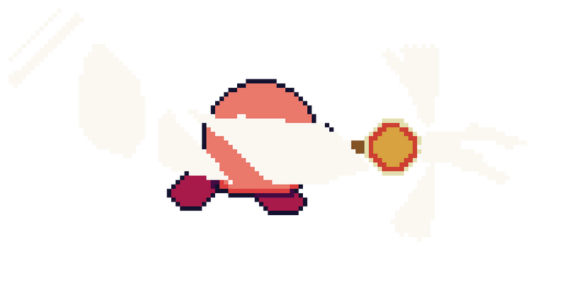 Kirby Idle And Attack Animations By Kikilo