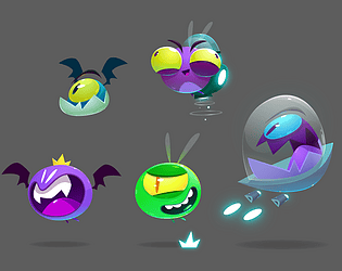flying monster - Collection by CyKaBit - itch.io