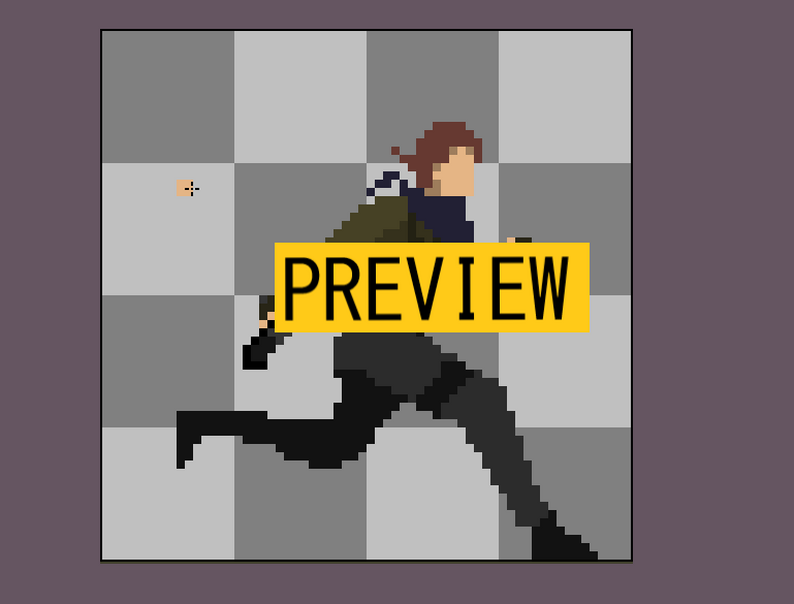 Pixel 2D shooter character by OminousIX