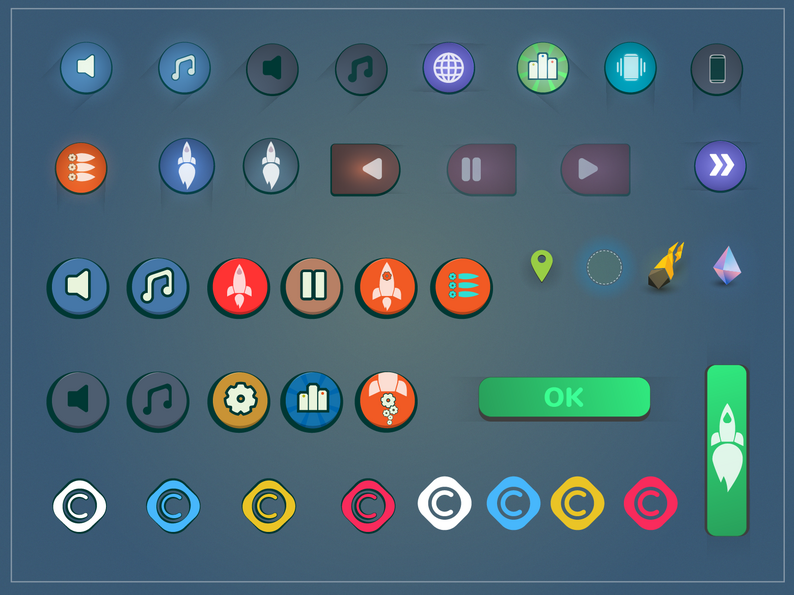 FREE Space Asset Pack by RafaelMatos