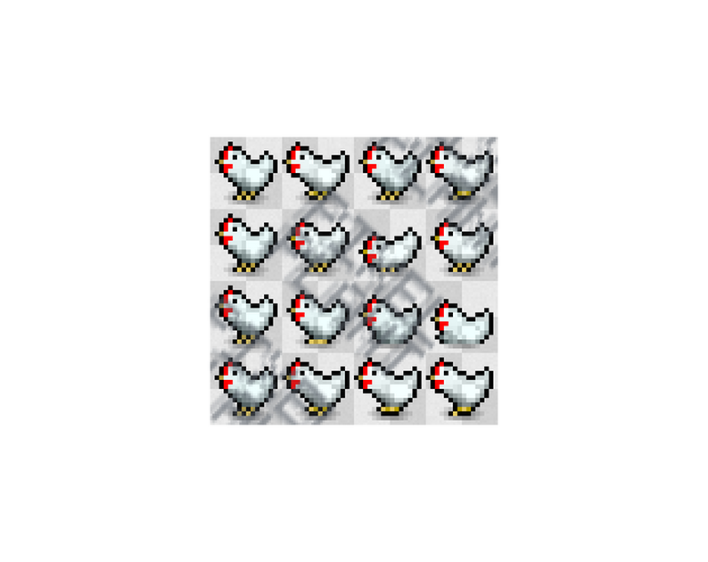 Free Animated Chicken Sprite Sheet and Gifs by PixelPlant