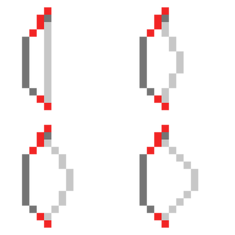 Flaming Pixel Weapon by XandreINS