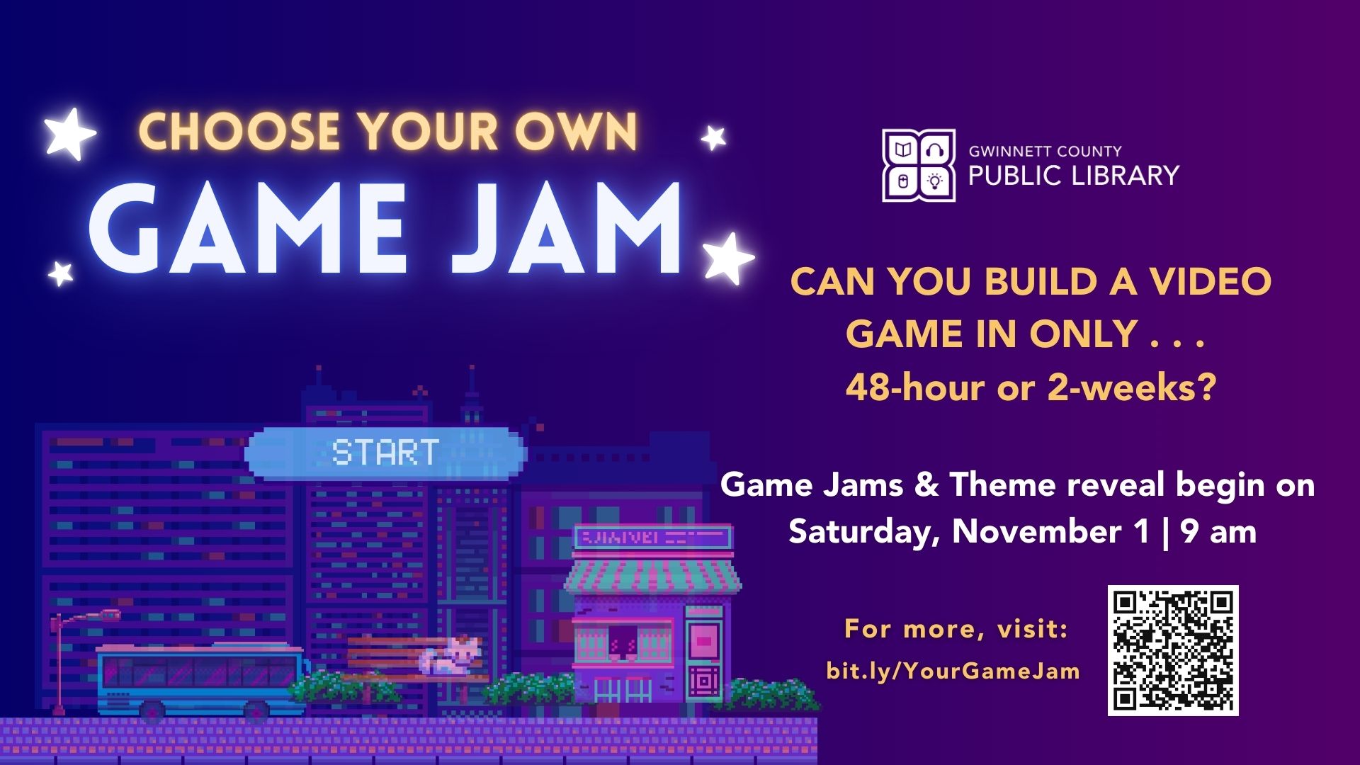 GCPL Choose Your Own Game Jam 2025, 48-Hour Edition - itch.io