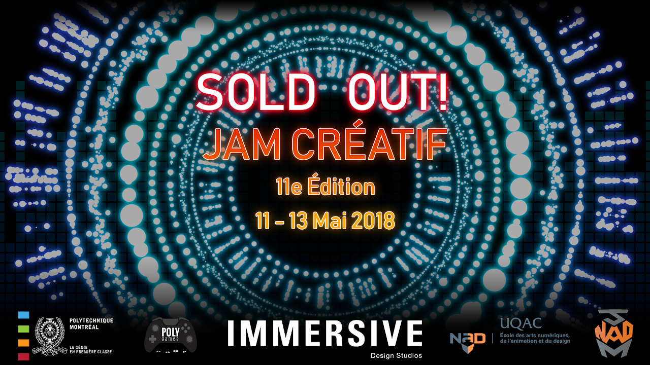 Creative Jam 11e édition - Immersive Design Studios - itch.io